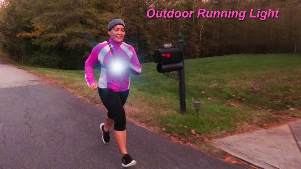 Outdoor Running Light - YouTube
