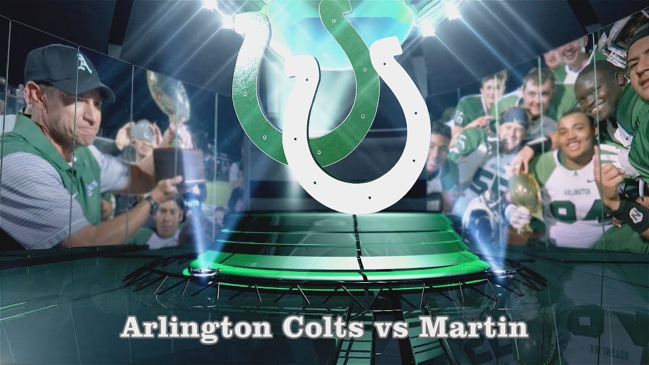 Arlington Colts vs Martin Warriors 10-19-2018 - YouTube