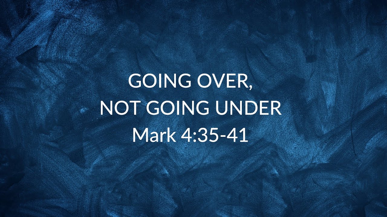 Going Over, Not Going Under | Ps. Bruce Hills - YouTube