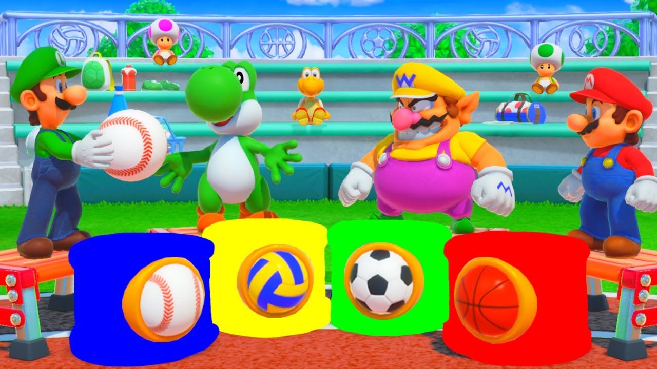 Super Mario Party - All Teammate Minigames - YouTube