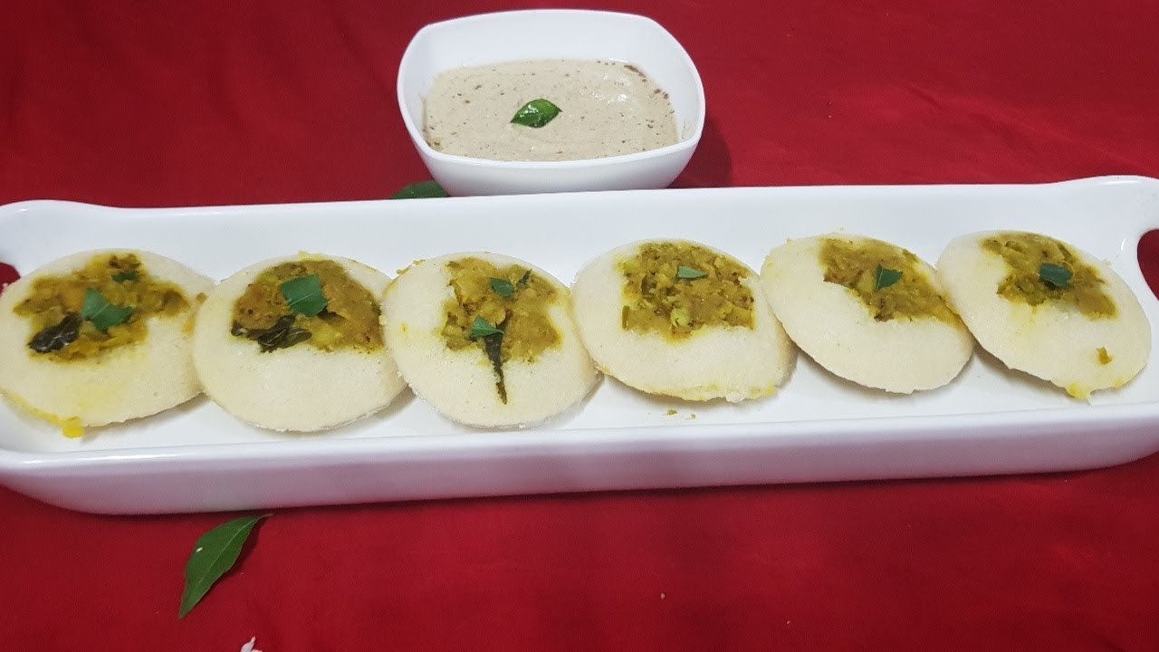 Stuffed Rawa idli, भरवां सूजी इडली, kitchenette by Jyoti - YouTube