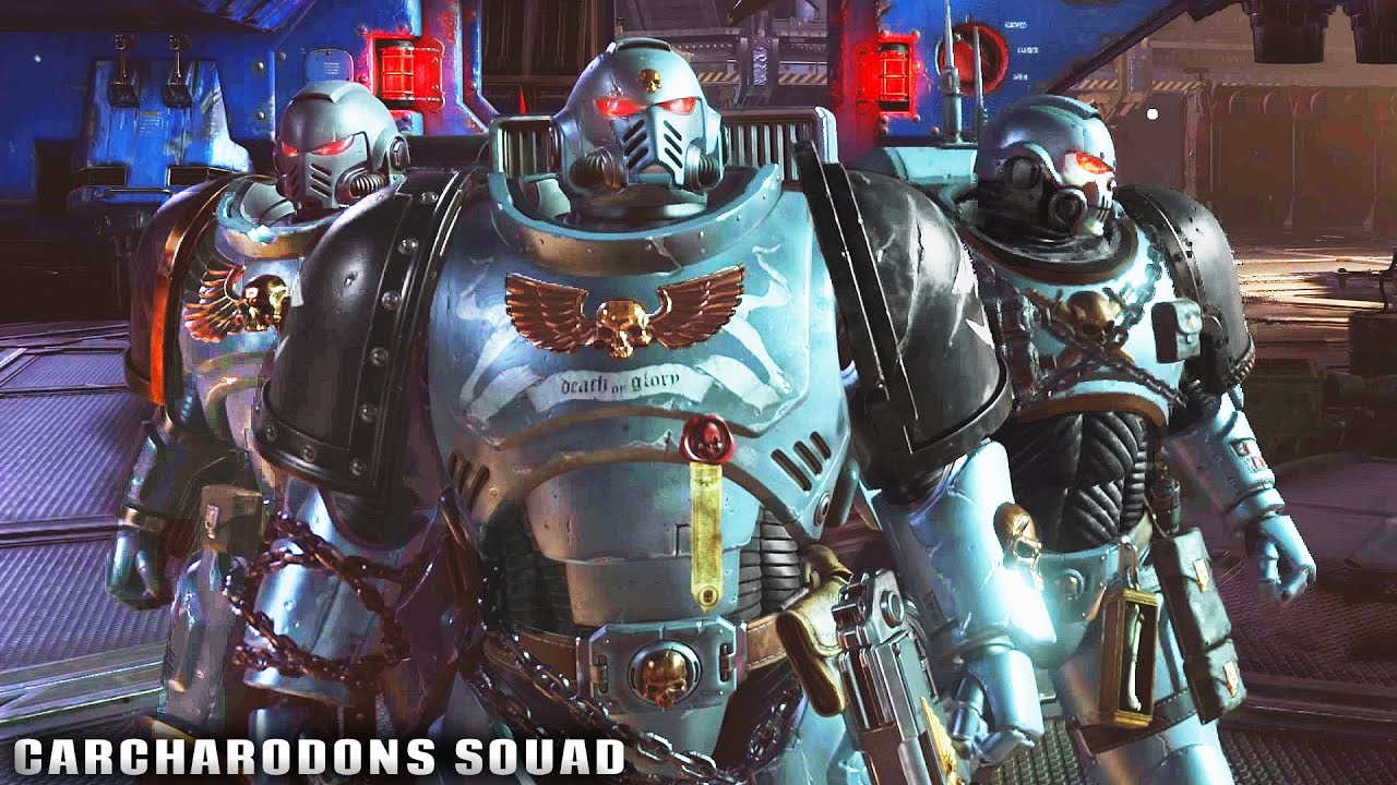 CARCHARODONS SQUAD: 3 Space Marines vs TYRANID ARMY! - Warhammer 40k ...