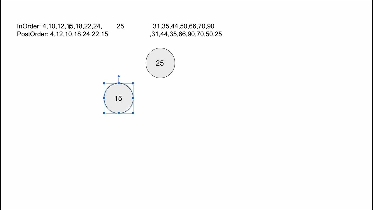 LeetCode 106 Construct Binary Tree from Inorder and Postorder Traversal - YouTube
