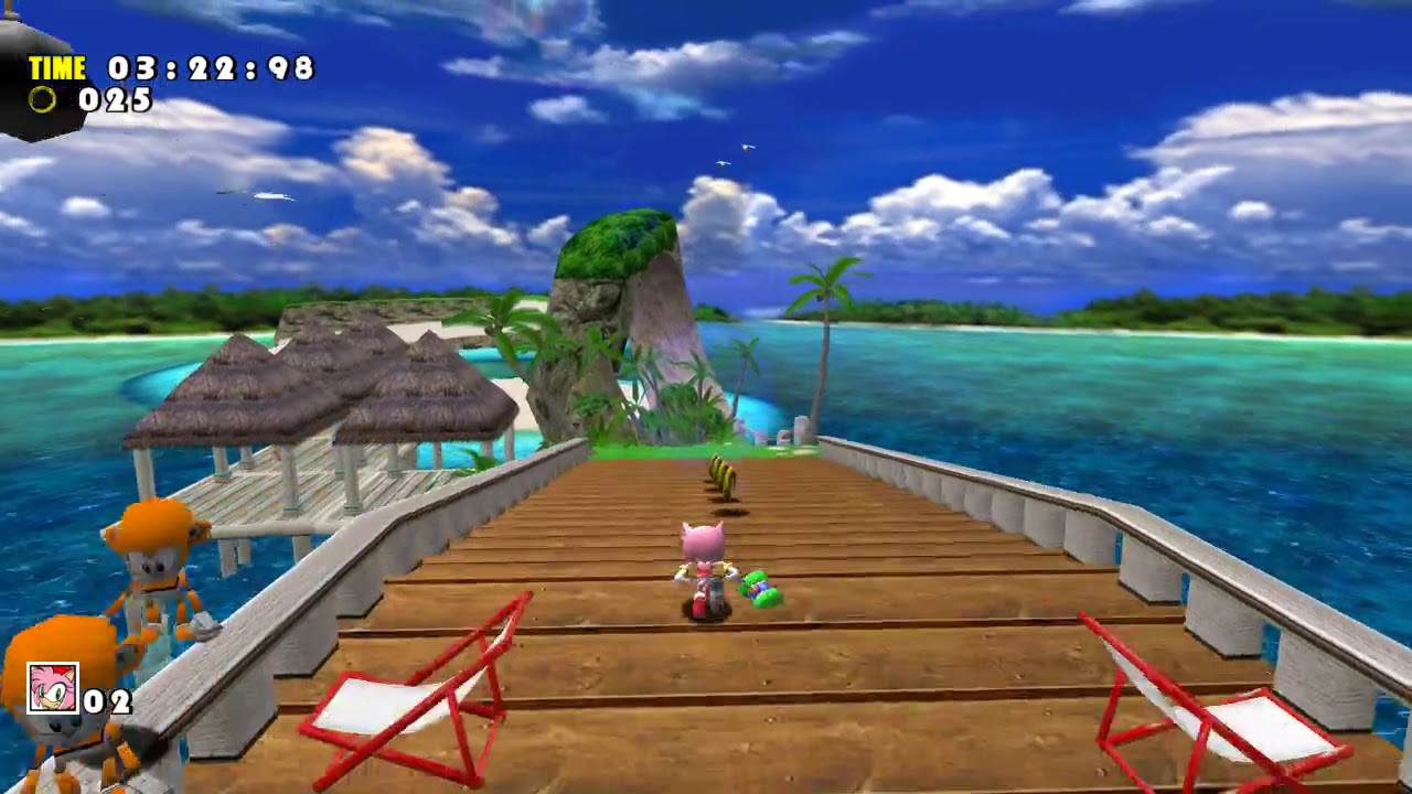 SADX: Amy in Gamma's Emerald Coast (ft. Cool Amy + SA2 Physics) - YouTube