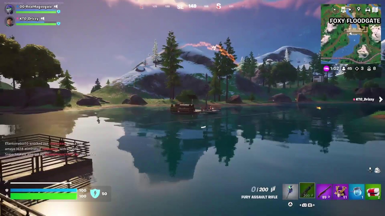 Playing Fortnite With Magoogala and FAMILY - YouTube