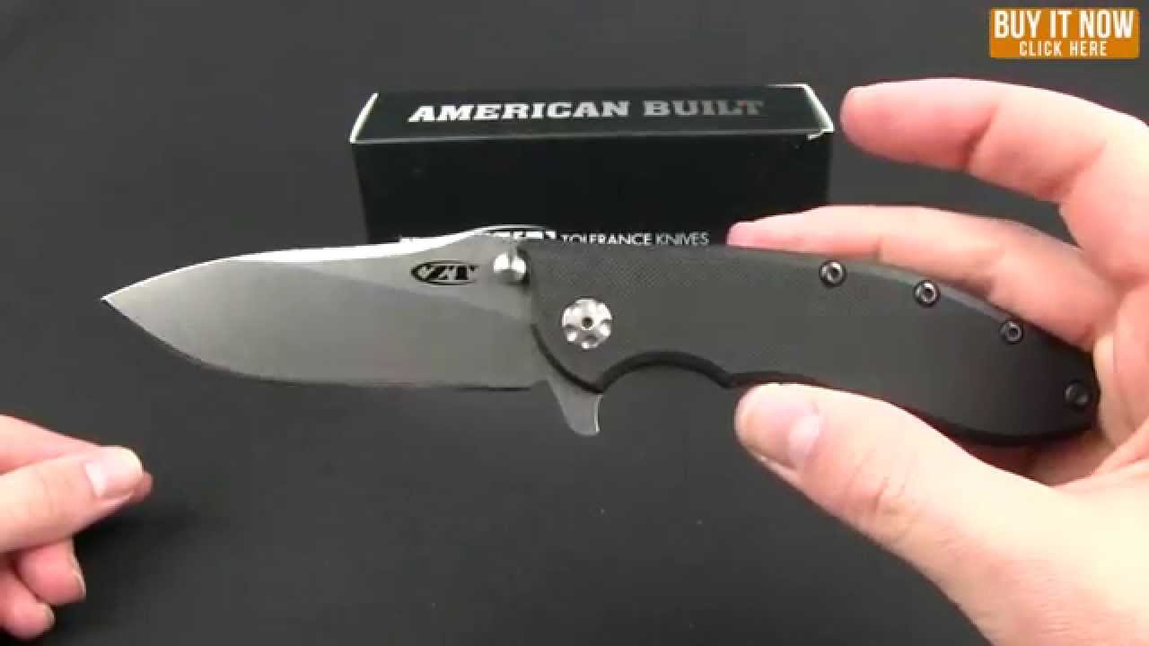 Zero Tolerance 0562 Folding Knife Overview - YouTube