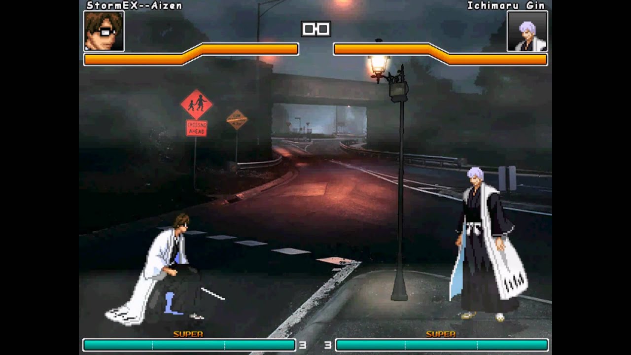 MUGEN: StormEX--Aizen Sousuke Complete! - YouTube