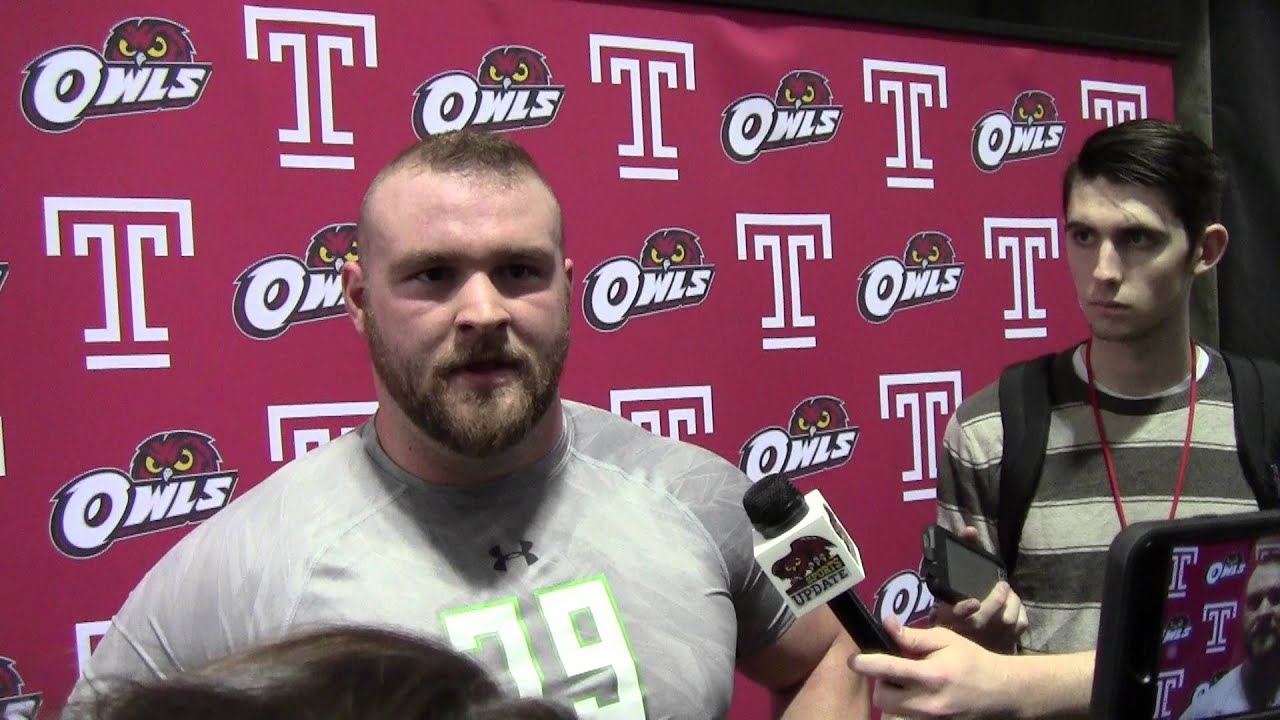 Kyle Friend Media Session At 2016 Temple Owls Pro Day Workout - YouTube