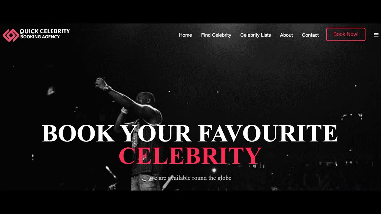 How to Create Celebrity Booking Website in 2024 without Coding - YouTube