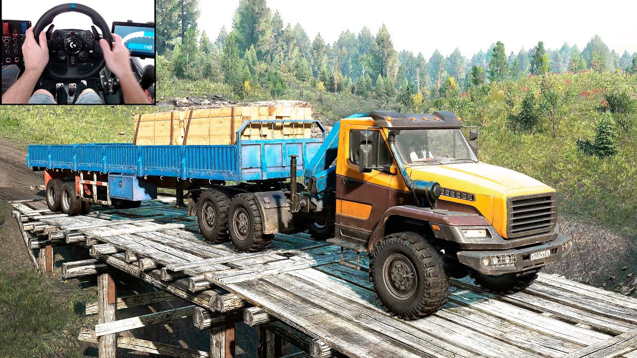 SnowRunner - Deliver cargo at any cost (part 1) - YouTube