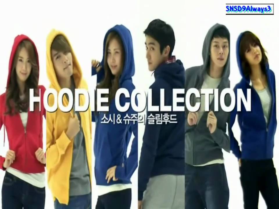 110131 SNSD & SuperJunior-SPAO CF 2011 Slim Hoodies[HD] - YouTube