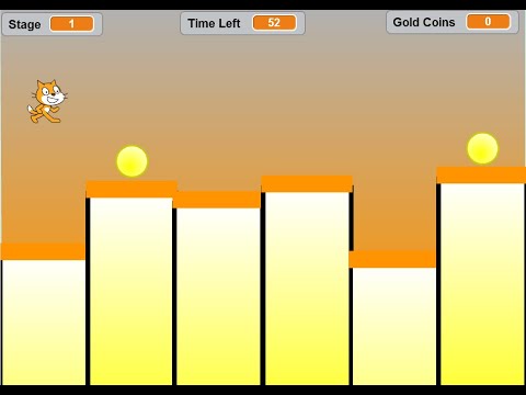 How to make a Parkour Scratch Game Manhattan Gold Part 1 of 3 - YouTube