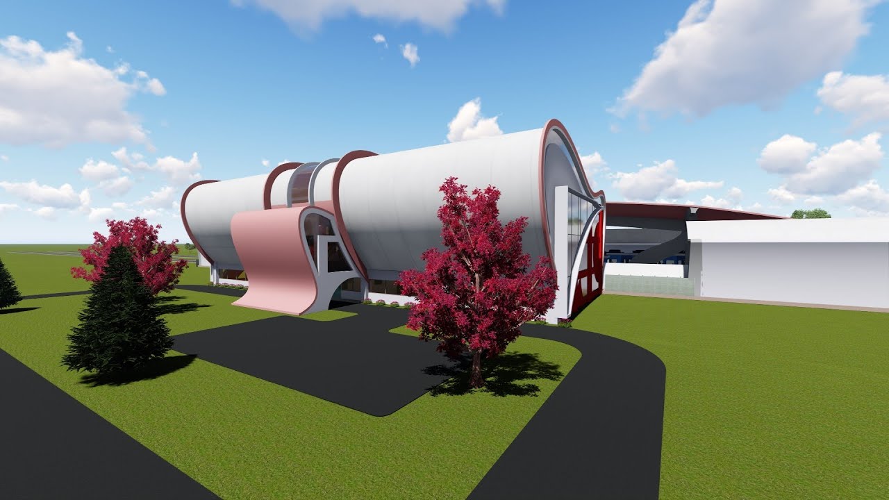 High Speed Rail Station Design | Infrastructure Building Design - YouTube