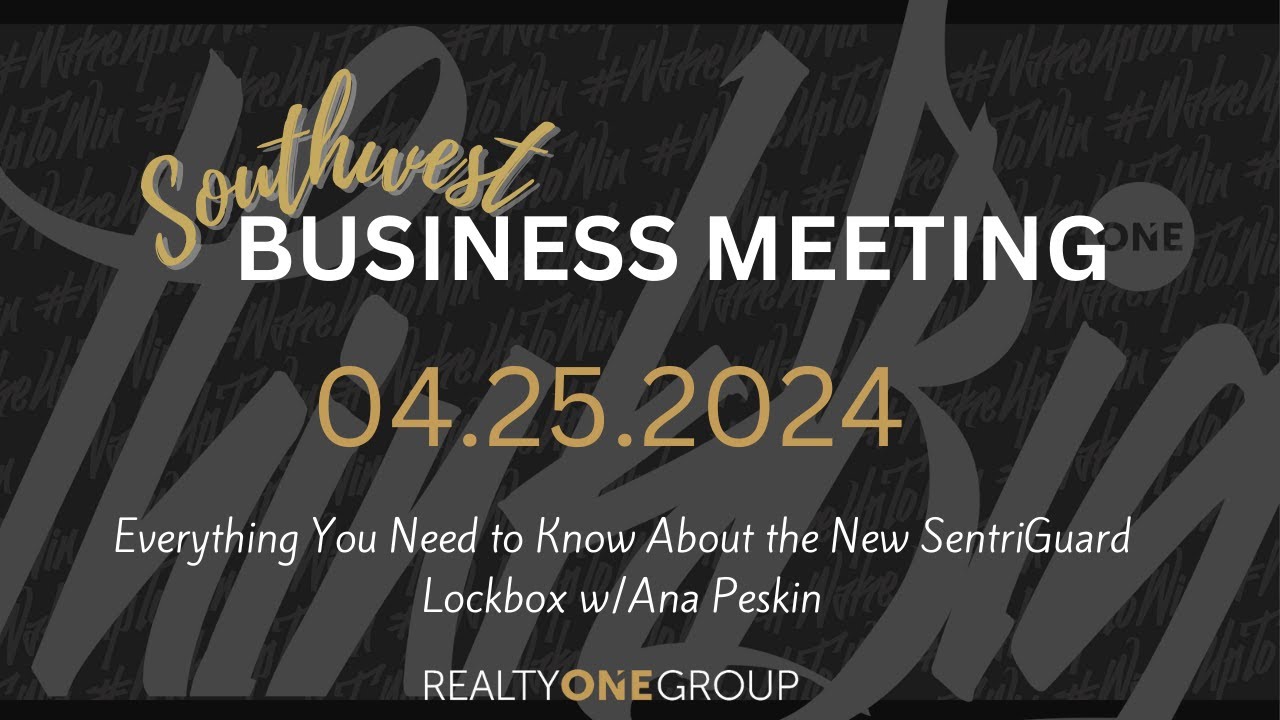 Business Meeting 04-25-2024 Everything You Need to Know About the New ...