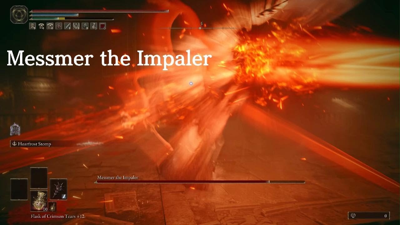 Messmer the Impaler Boss Fight - YouTube