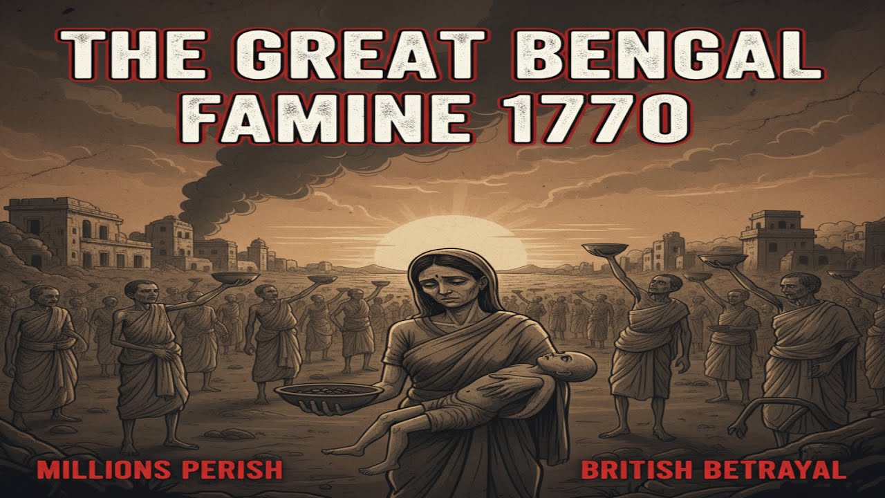 1770 Bengal Famine – 1 Crore Dead | The Cruelty of British East India ...