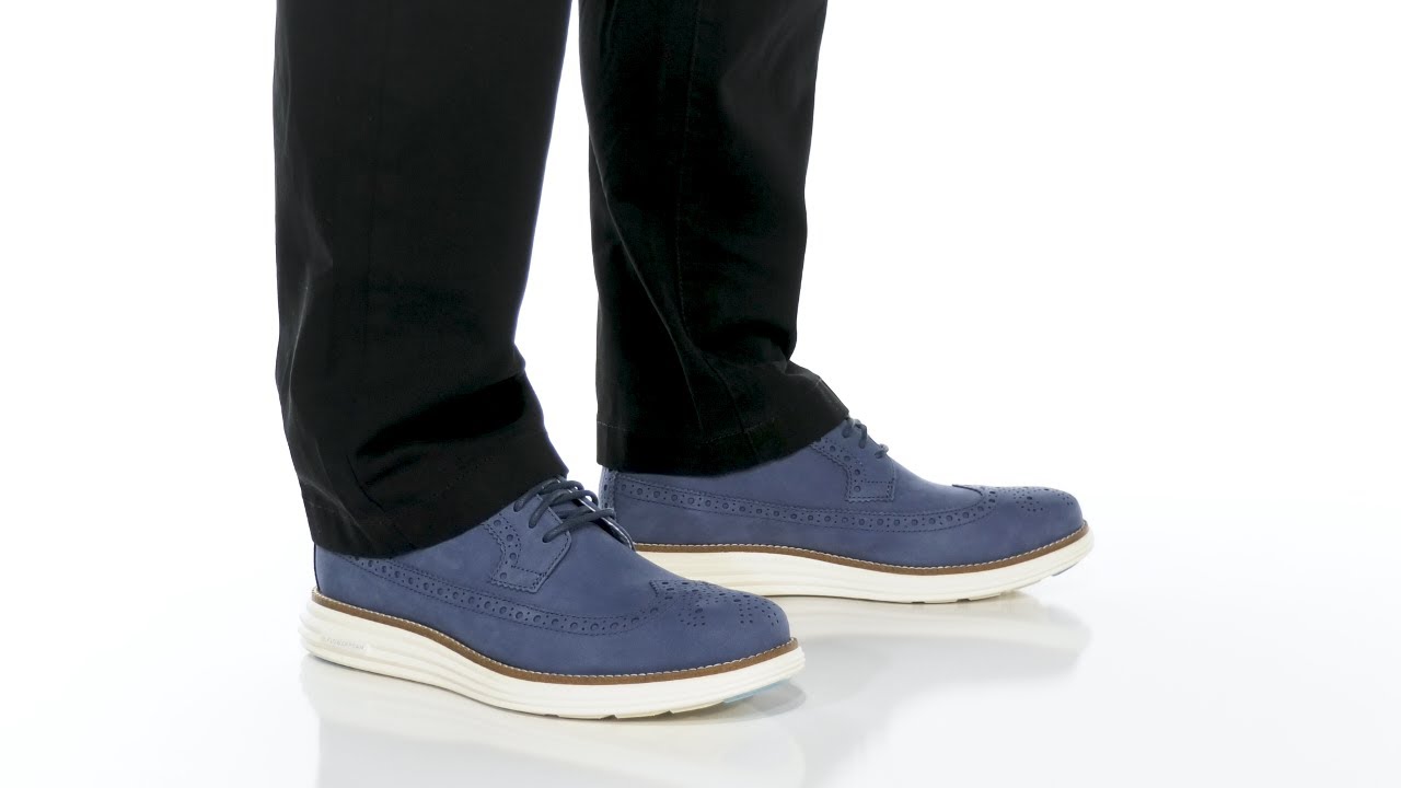 Cole Haan Originalgrand Remastered Longwing SKU: 9862586 - YouTube