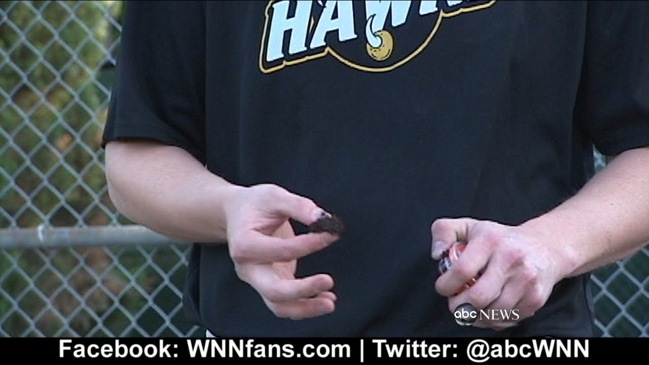 Baseball Chewing Tobacco On Deck to be Spit Out? - YouTube