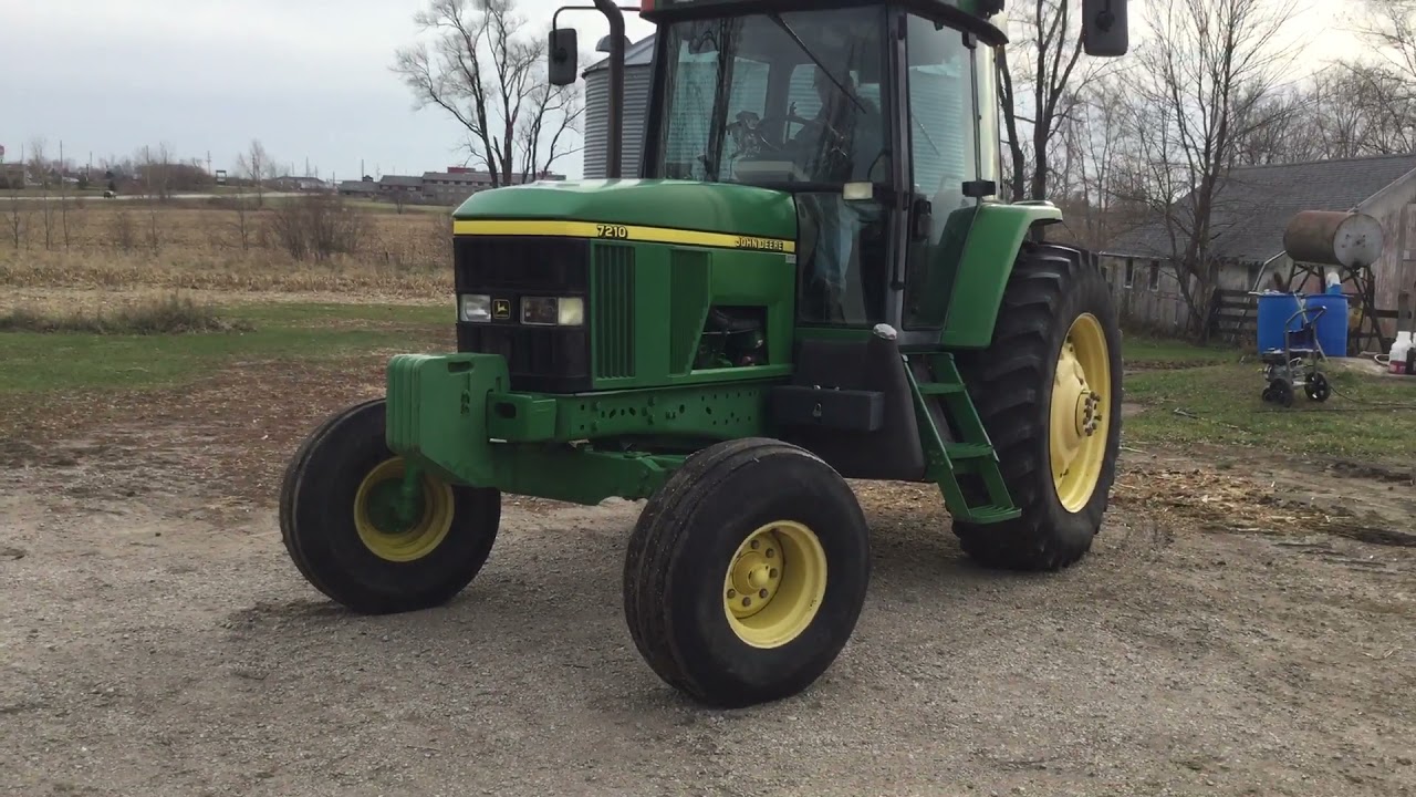 John Deere 7210 tractor - YouTube