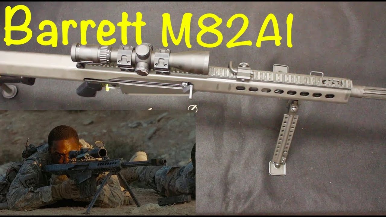 Barrett M82A1 Unboxing and Overview - YouTube