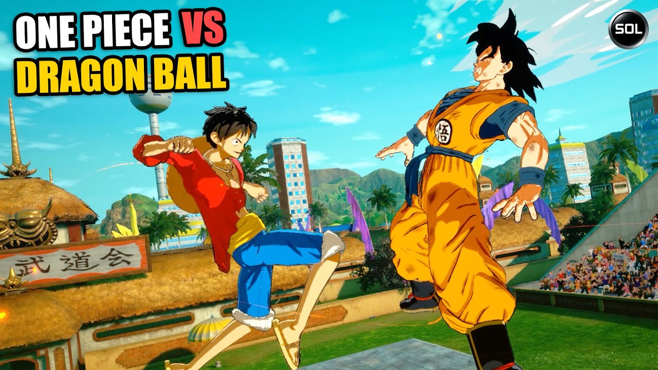 Luffy VS Goku Crossover Multiverse Tournament - YouTube