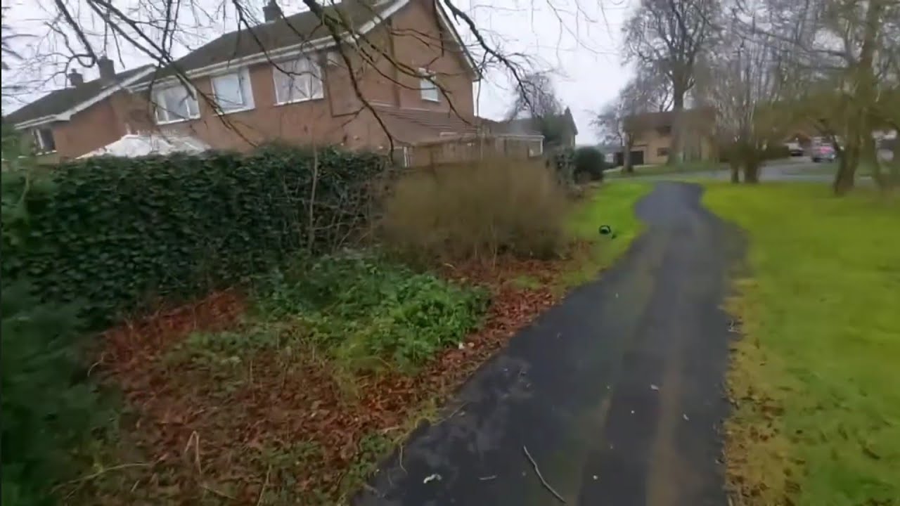 TRANSFORMING a neglected side garden. - YouTube