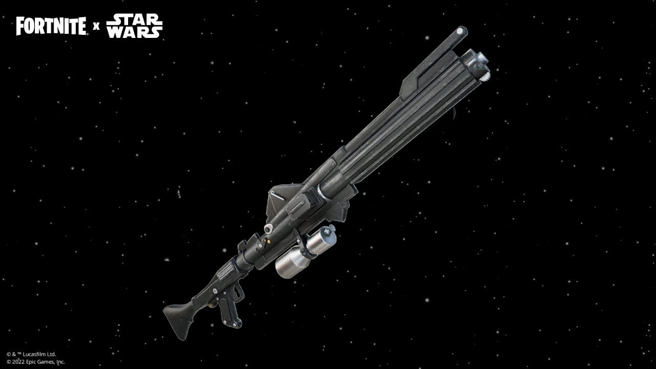 The Dc-15 blaster rife only challenge in fortnite(nice weapon) - YouTube