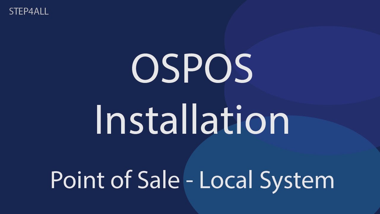 OSPOS Installation - Point of Sale Local System Installation - YouTube