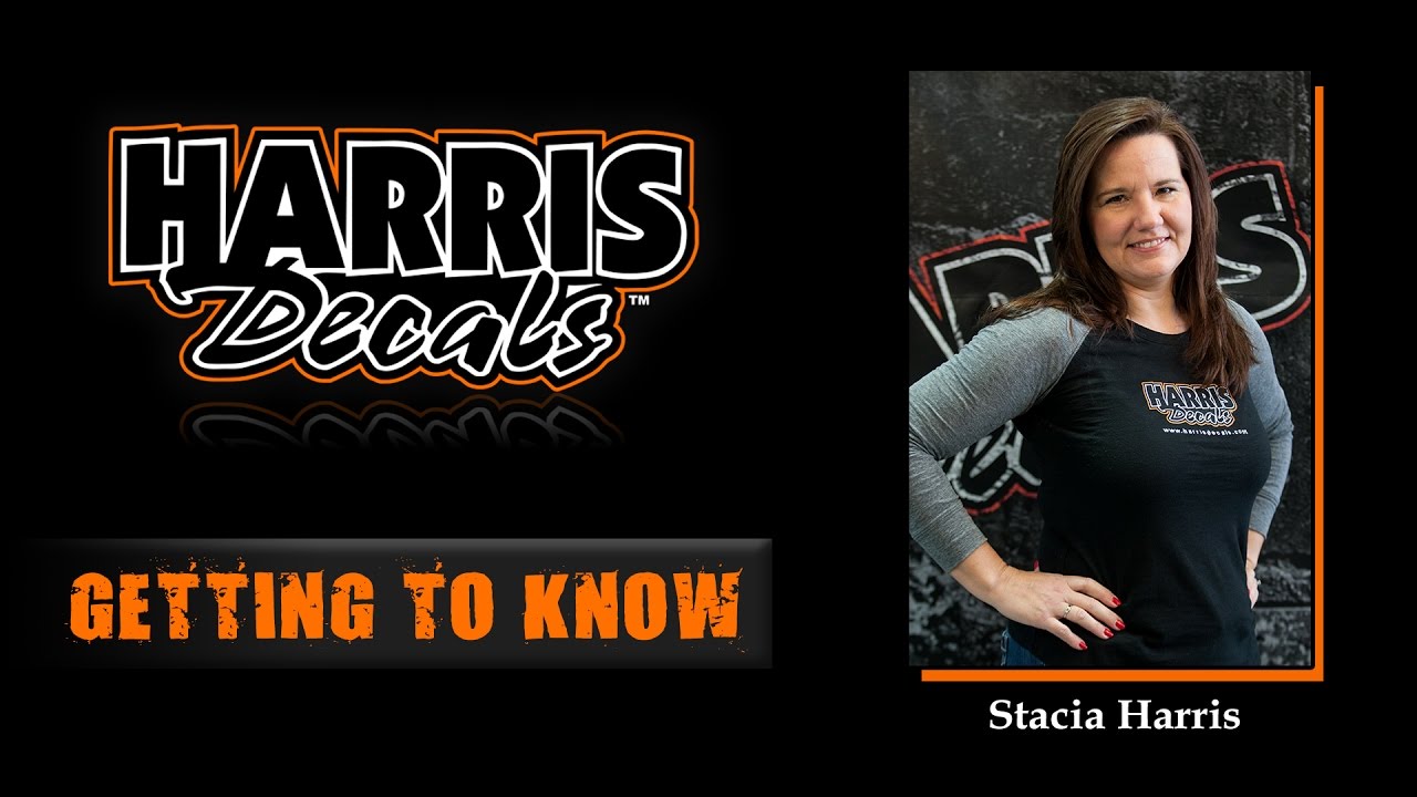 Harris Decals - Getting to Know Stacia Harris - YouTube