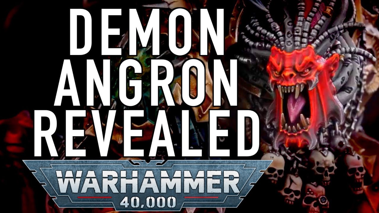 Angron Demon Primarch Revealed Warhammer 40K NEW ANGRON Trailer ...