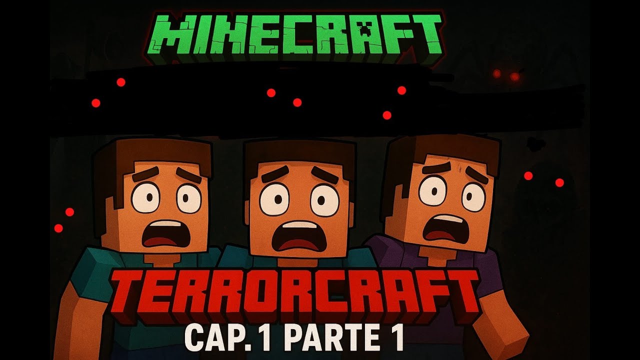 3 monos en un mundo de terror (Minecraft) 😱 😱 cap 1 parte 1 - YouTube