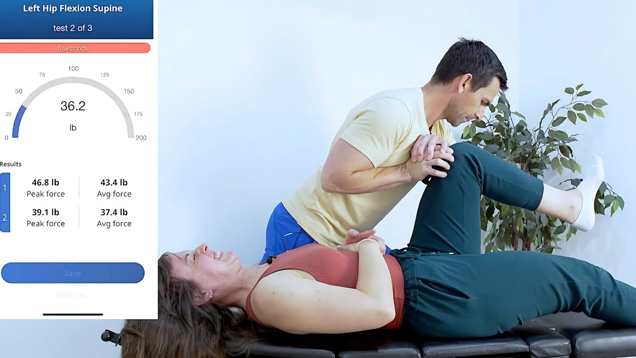 Active Force Dynomometer - Testing For Hip Flexion With Hip Impingement ...