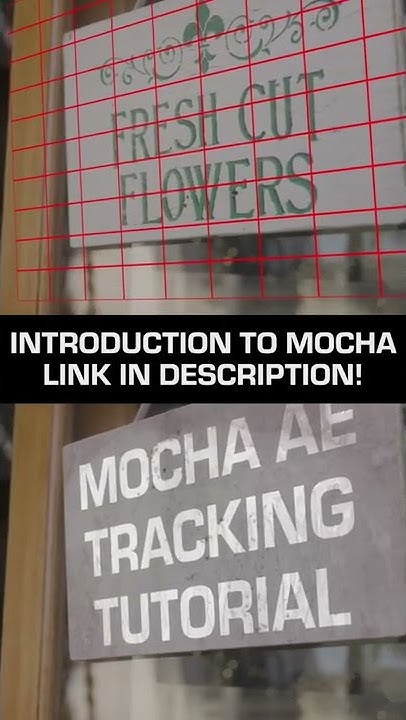 Intro to MOCHA AE 🎞 #vfx #shorts - YouTube