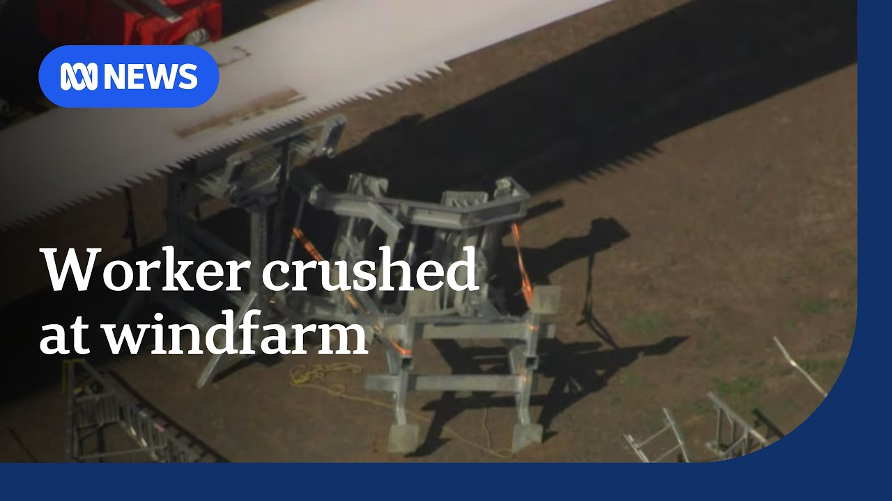 Worker fatally crushed by fan blade at wind farm construction site ...