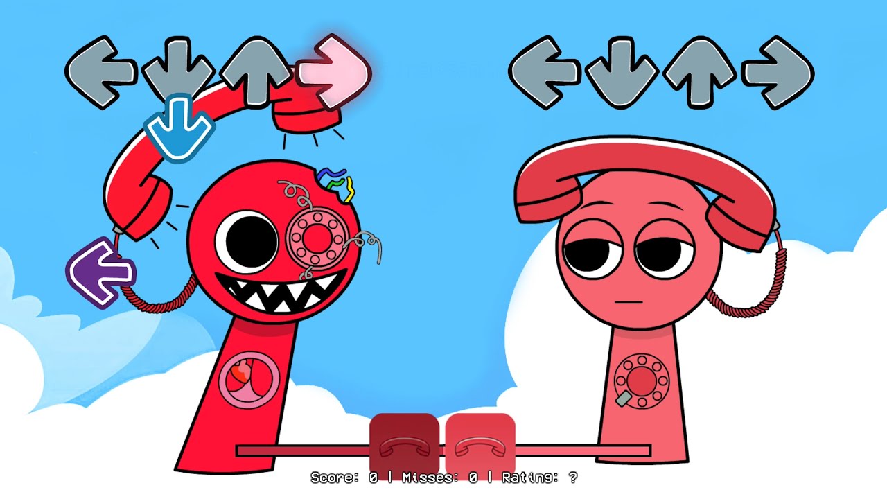 FNF Sprunki OC Horror Versions 2 Vs Normal Versions 2 Sings Pony Girl ...