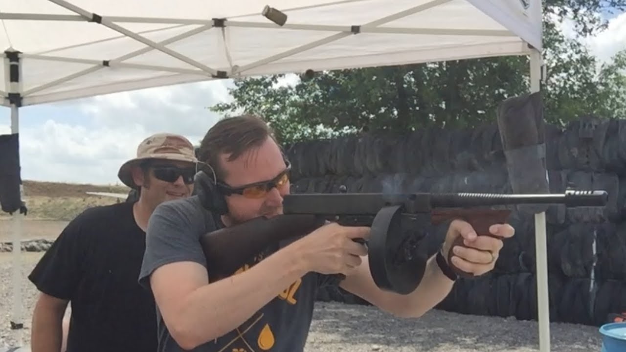 MACHINE GUN SHOOT! 6/16/2018 - Defensive Arms Academy - YouTube