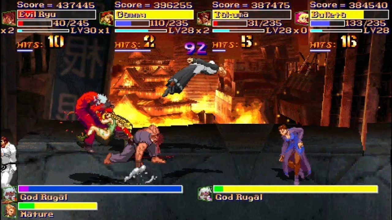 Final Fight LNS Ultimate v04.1 (4 Players) Modo Musou - YouTube