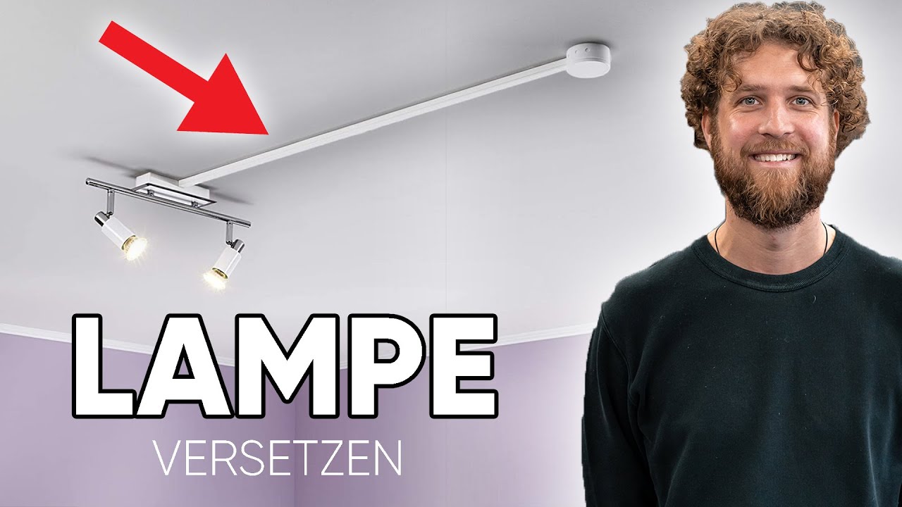 Wunderbar Lampe Versetzen Kabelkanal Bilder