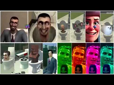 SKIBIDI TOILET MEGA BATTLE SKIBIDI BIGO 11K#skibiditoilet #skibidibop #skibidimeme #horror  #4k