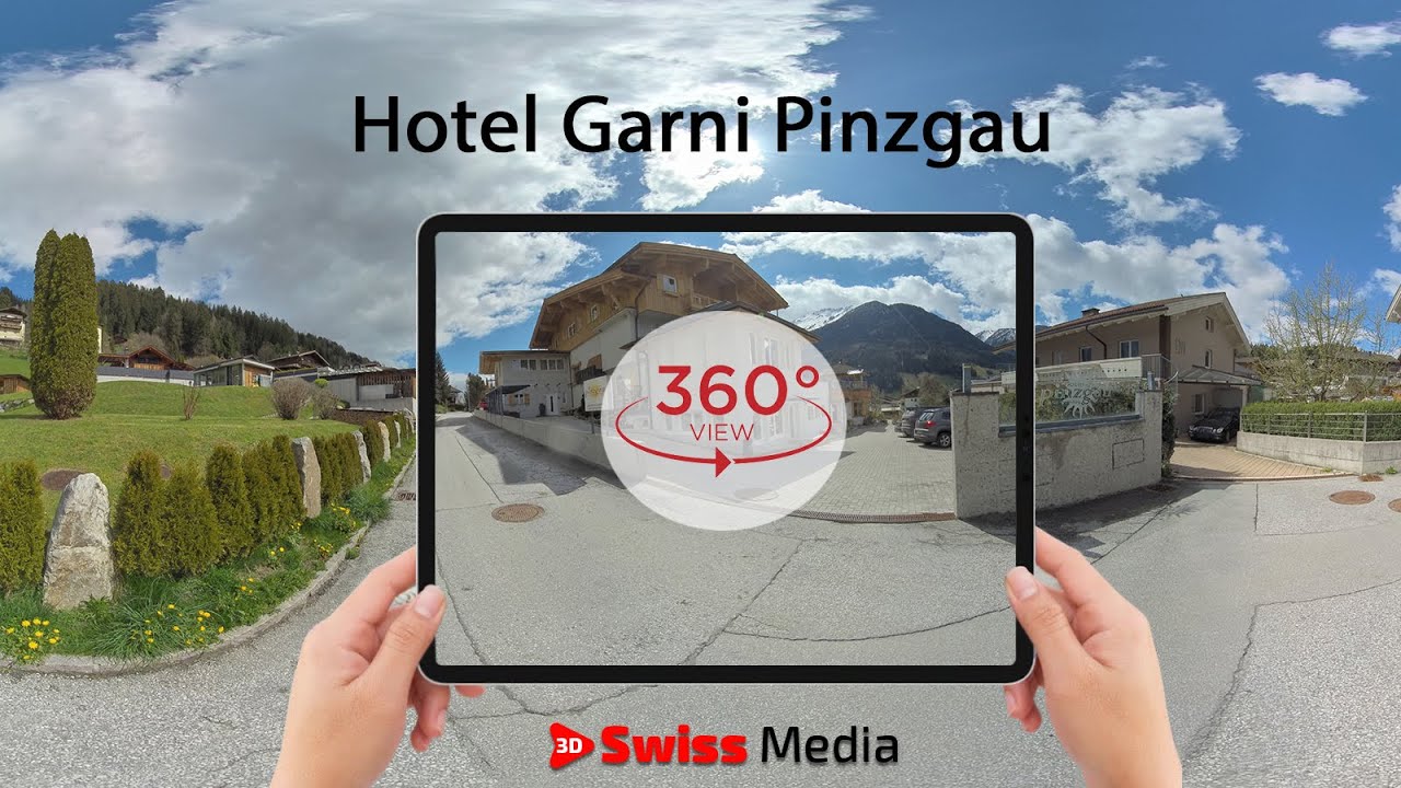 Hotel Garni Pinzgau - 360 Virtual Tour Services - YouTube