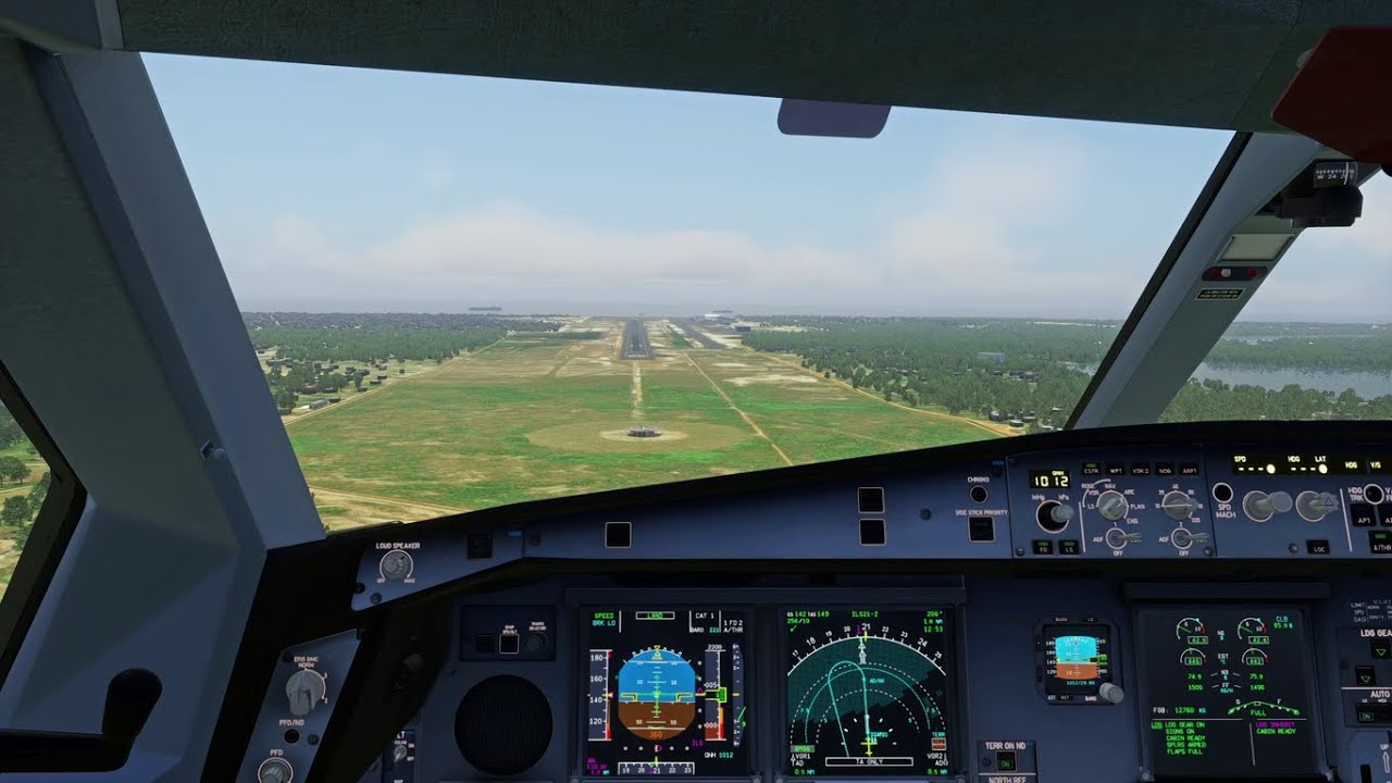 Abidjan DIAP Landing | ToLiss A339 | XP12 - YouTube
