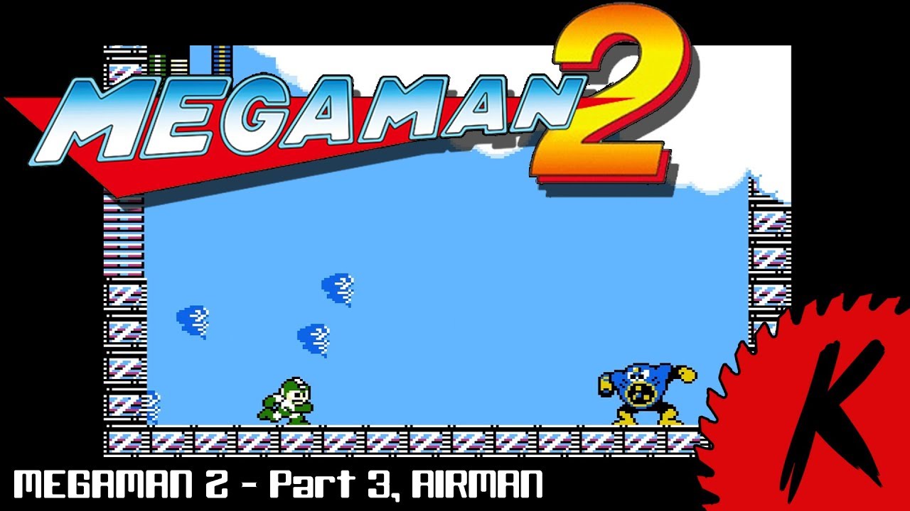 Mega Man 2: Part 3 Airman (Megaman 2 Playthrough) - YouTube
