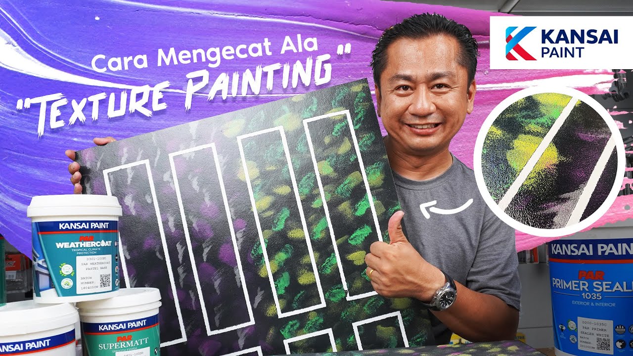 Cara Mengecat ala "Texture Painting" dgn Bajet Rendah | Inspirasi Raya ...