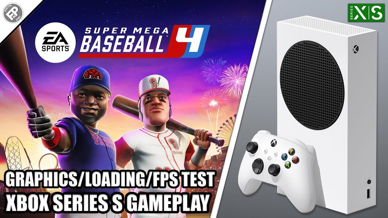 Super Mega Baseball 4 - Xbox Series S Gameplay + FPS Test - YouTube