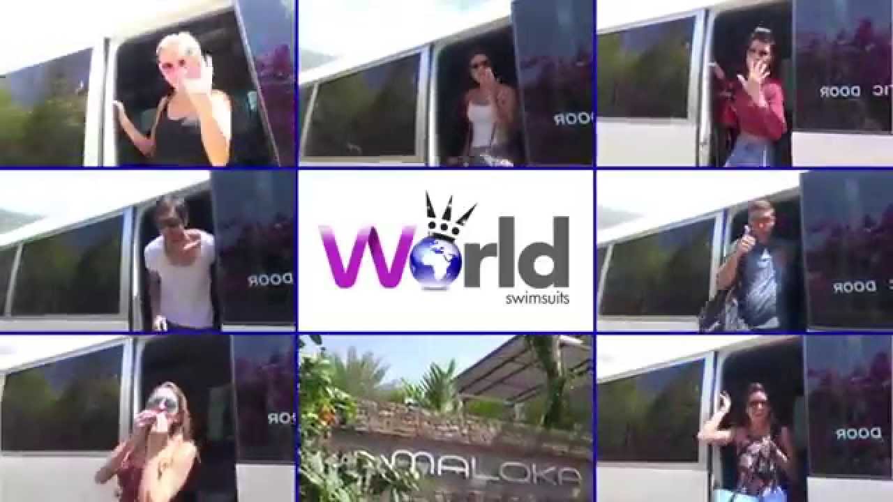 Maria Laura Verde Making of World Swimsuits 2014 - YouTube