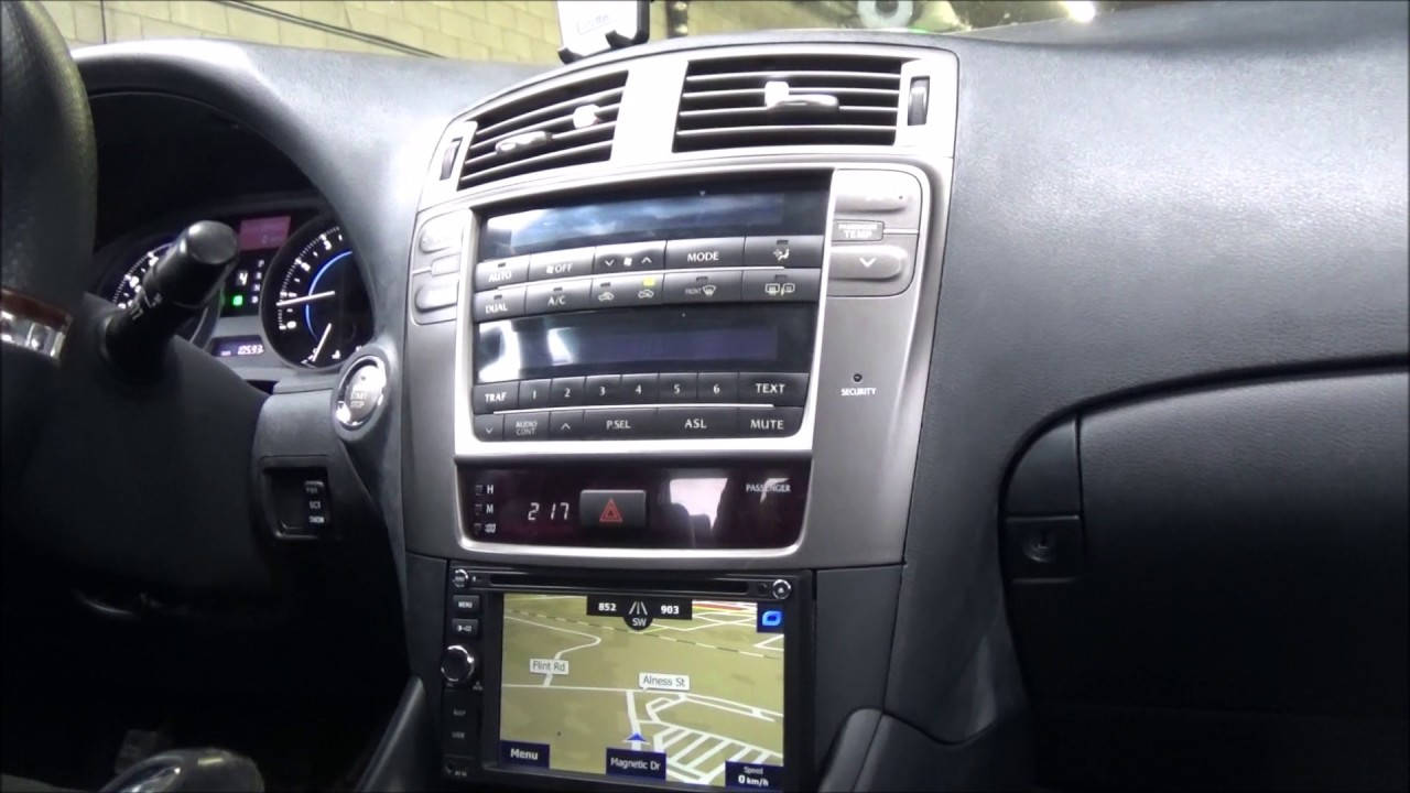 Beat Sonic SLX 140L Lexus IS250 GPS add on - YouTube