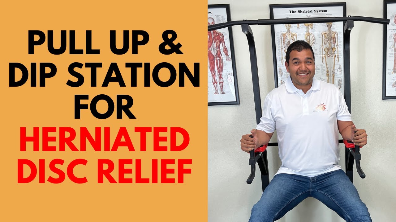 Pull Up & Dip Station For Herniated Disc Relief | Honest Physical Therapist Review - YouTube