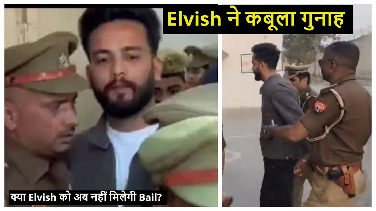 Elvish Yadav Accepts His Fault | Snake Venom Case | #elvishyadav - YouTube