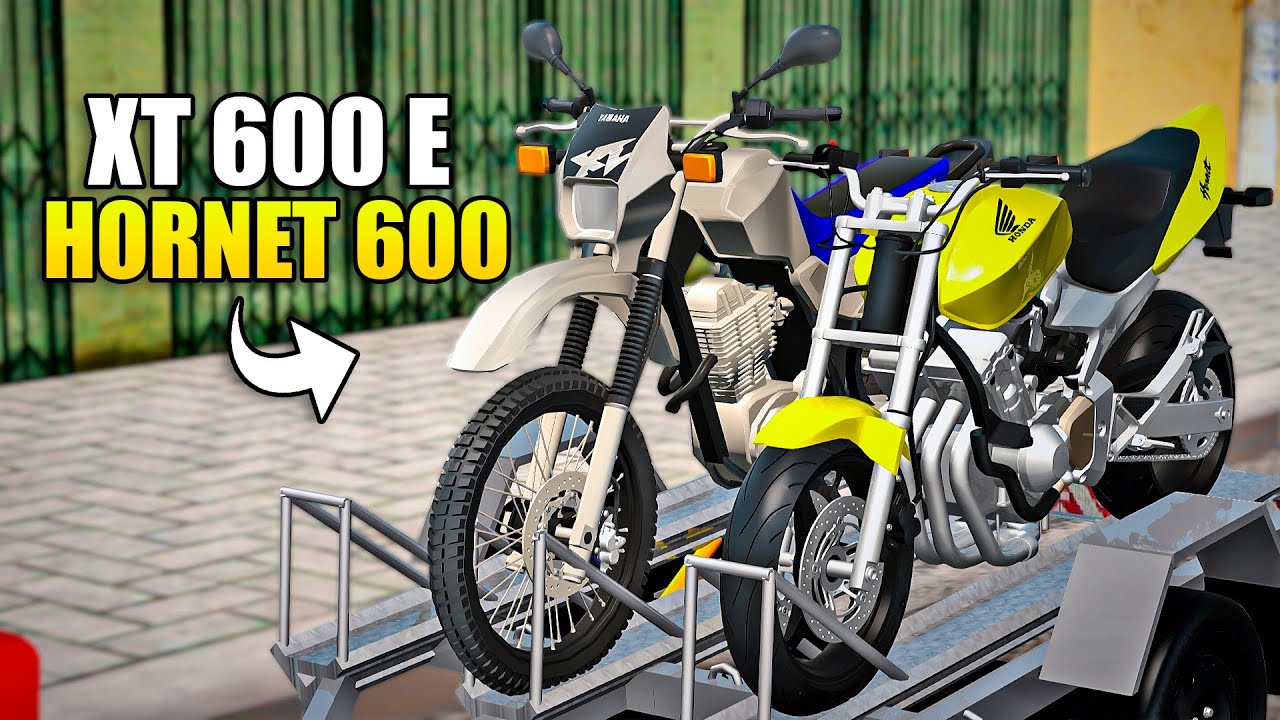 COMPREI UMA HORNET E UMA XT 600 E VOU DEIXAR ELAS NOVAS ! GTA SA VIDA ...
