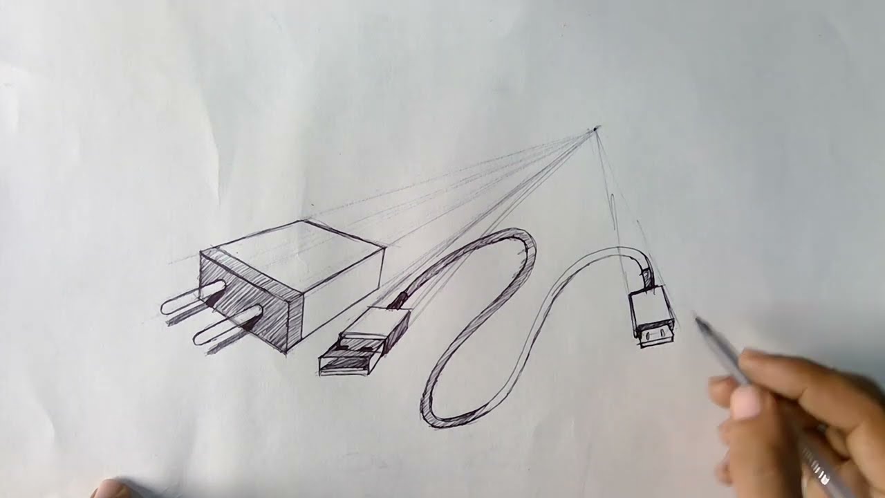 How to Draw Object with One Point Perspectives, Step by Step Easily ...
